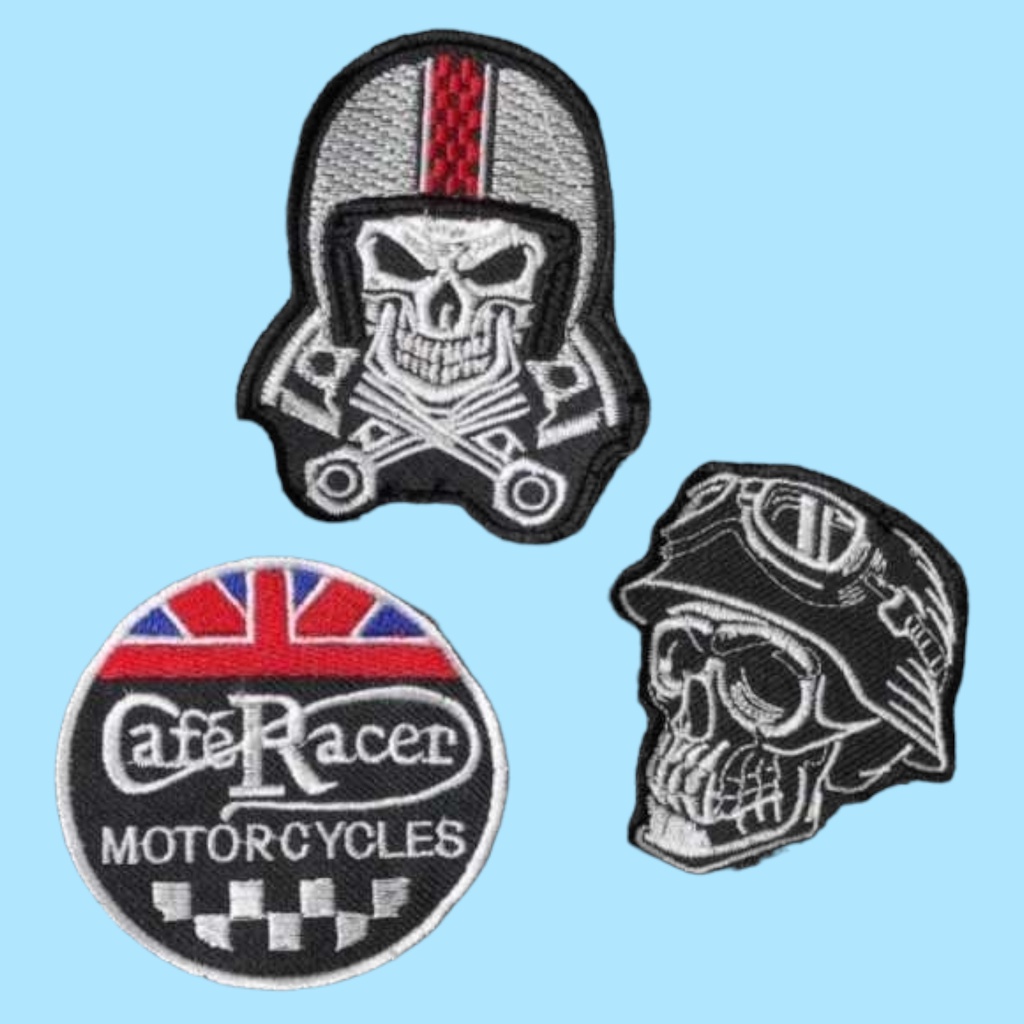 Jual Patch Bordir Anak Motor/CafeRacer/patch motor/patch bordir/logo ...