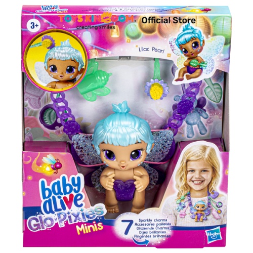 Jual Toys Kingdom Baby Alive Boneka Bayi Glo Pixies Minis Lilac Pearl ...