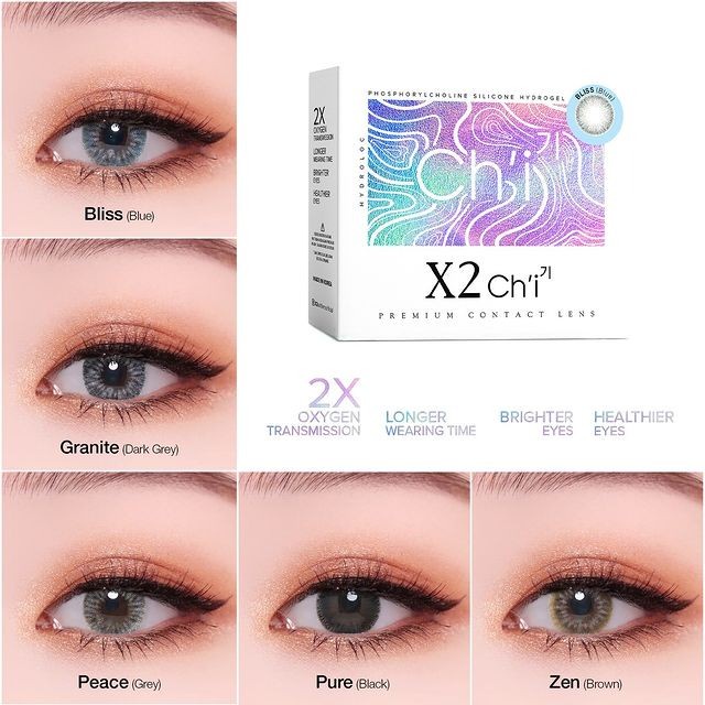 Jual Softlens X2 Chi Vol 1 Premium Contact Lens Softlens Original ...