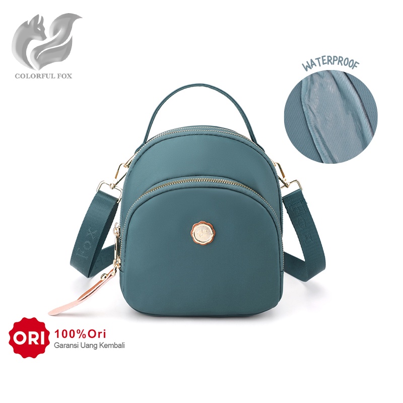 Jual COLORFUL FOX 2227 Tas Selempang Wanita Tas Ransel Wanita Sling Bag ...