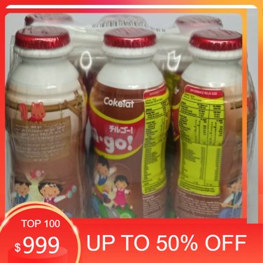 Jual Morinaga Chil Go UHT Isi 6 Botol Coklat Strawbery Vanila Melon ...
