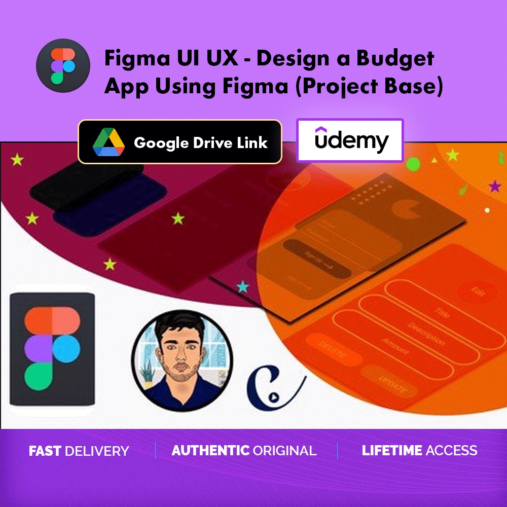 Jual Figma Course- Figma UI UX - Design a Budget App Using Figma ...