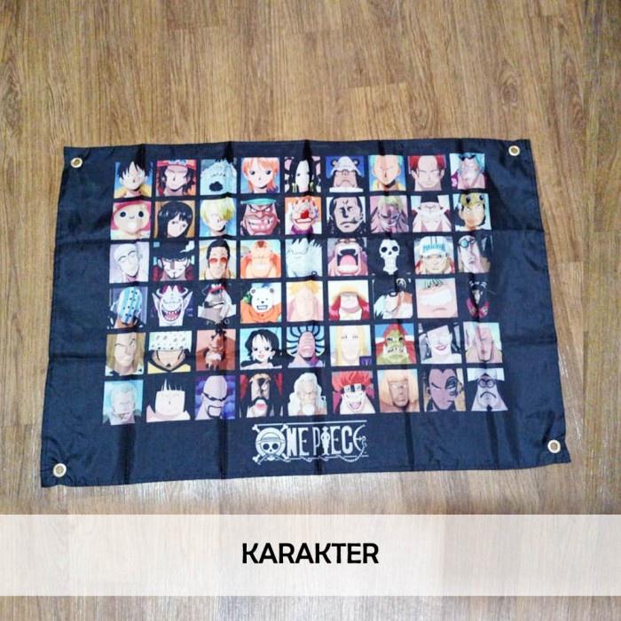 Jual Barang Unik Flag / Bendera Anime One Piece - Karakter | Shopee ...
