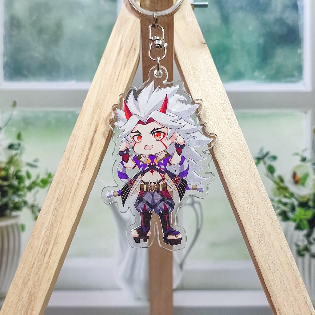 Jual Genshin Impact | Keychain | Gantungan Kunci Arataki Itto | Shopee ...