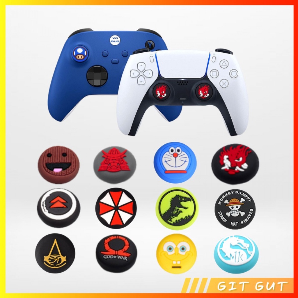 Jual PS4 PS5 Xbox Series Theme Analog Thumb Grip Cap Controller Stick ...
