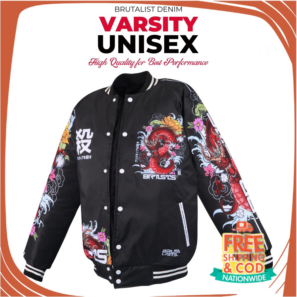 Jual JAKET OOTD KONSER OOTD CAFE/ Jaket Baseball Varsity jacket Pria ...