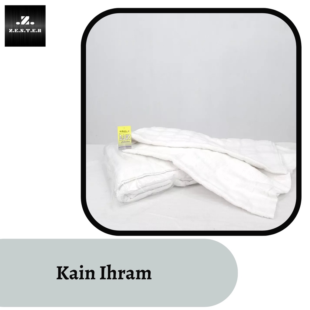 Jual Kain Ihram Pria Handuk Ihram Pria Handuk Haji Set Handuk Ihram ...