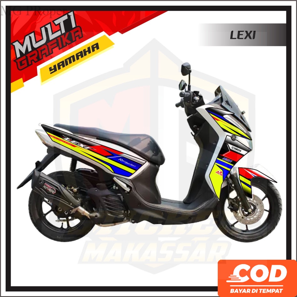 Jual Stiker Striping Decal lexi LEXI FullBody Variasi Aksesoris Emblem ...