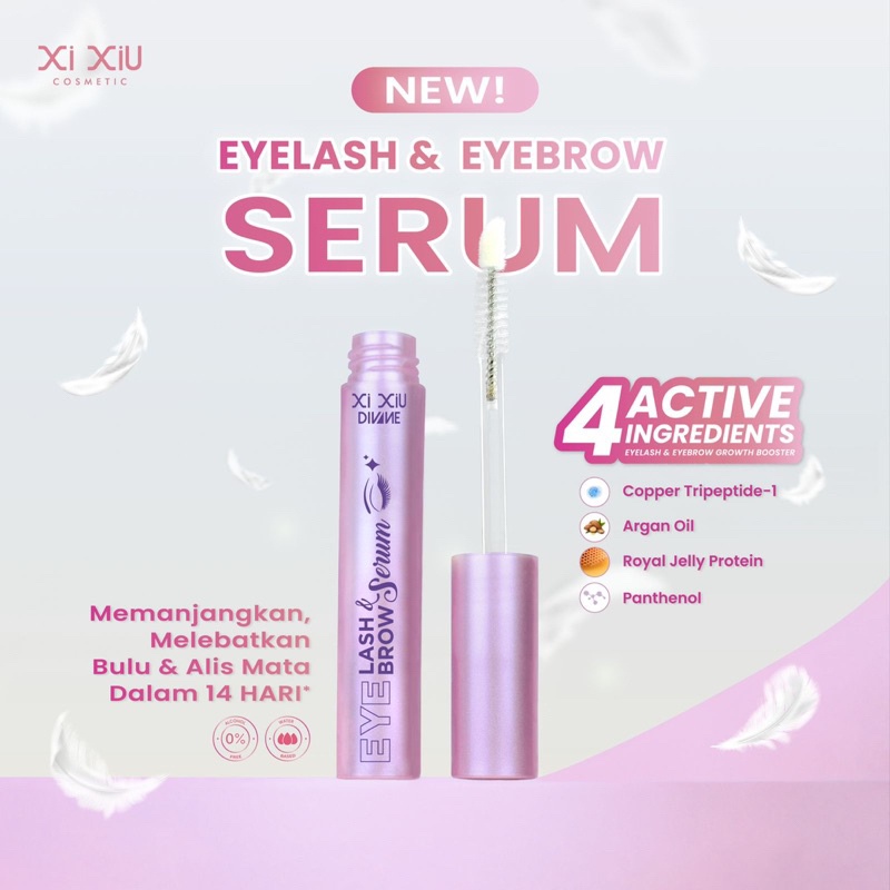 Jual XI XIU DIVINE EYELASH & EYEBROW SERUM XIXIU | Shopee Indonesia