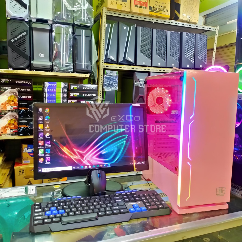 Jual Komputer PC fullset Siap Pakai Game Ringan, Jualan online | Shopee ...