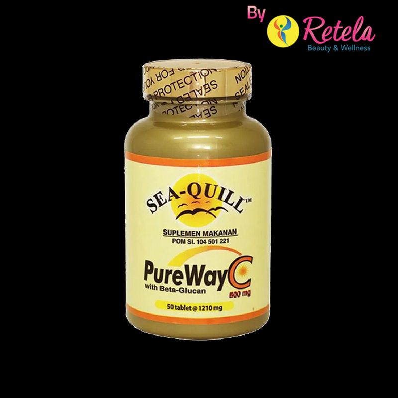 Jual SEA QUILL PUREWAY C 500MG 1 BOTOL 50 TABLET | Shopee Indonesia