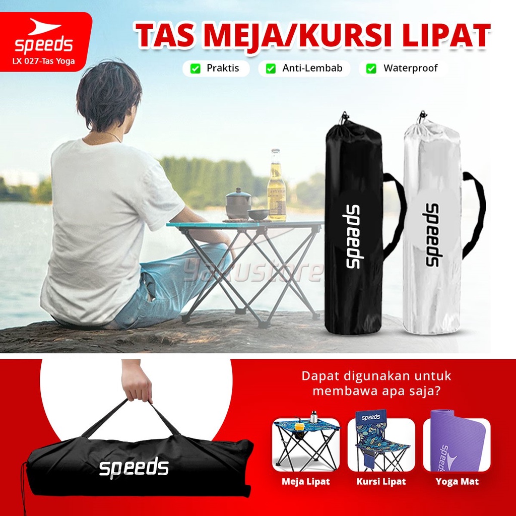 Jual SPEEDS Tas Matras Yoga Jaring Mesh Bag Water Resistance Anti Air ...