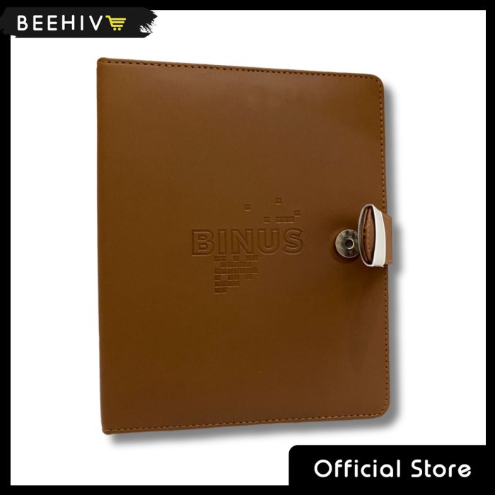 Jual [DD] Beehive Binus - Leather Binder Binus A5 - Hitam | Shopee ...