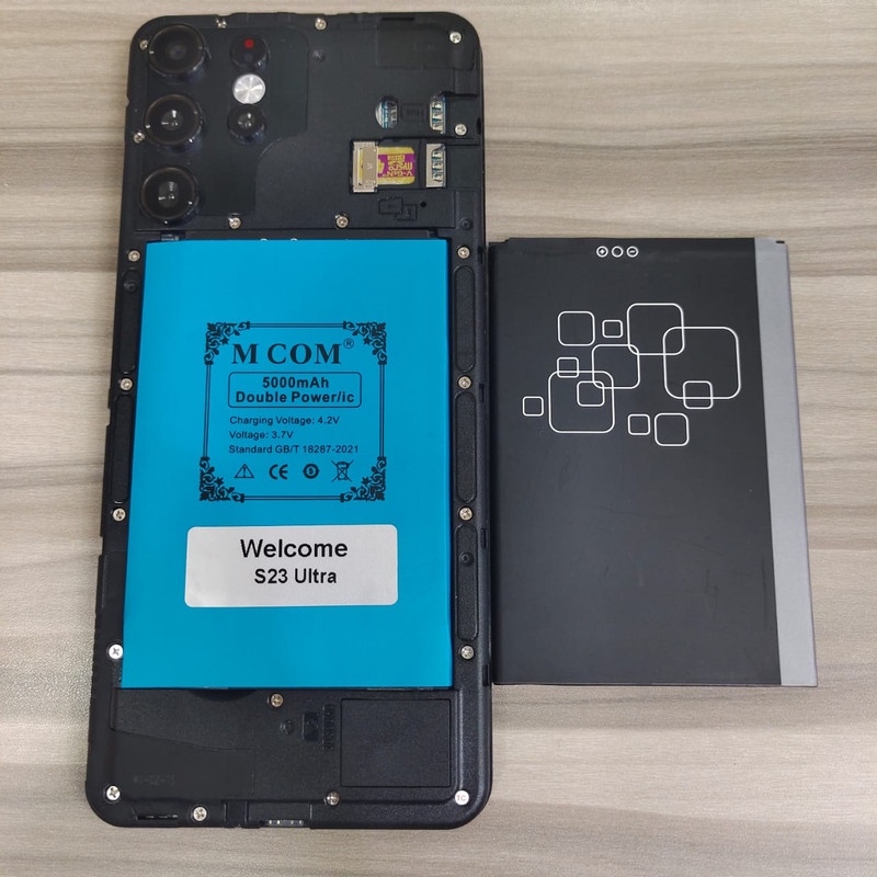 Jual MS Battery Batere Batre Baterai Double Power Mcom Welcome S23 Ultra | Shopee Indonesia
