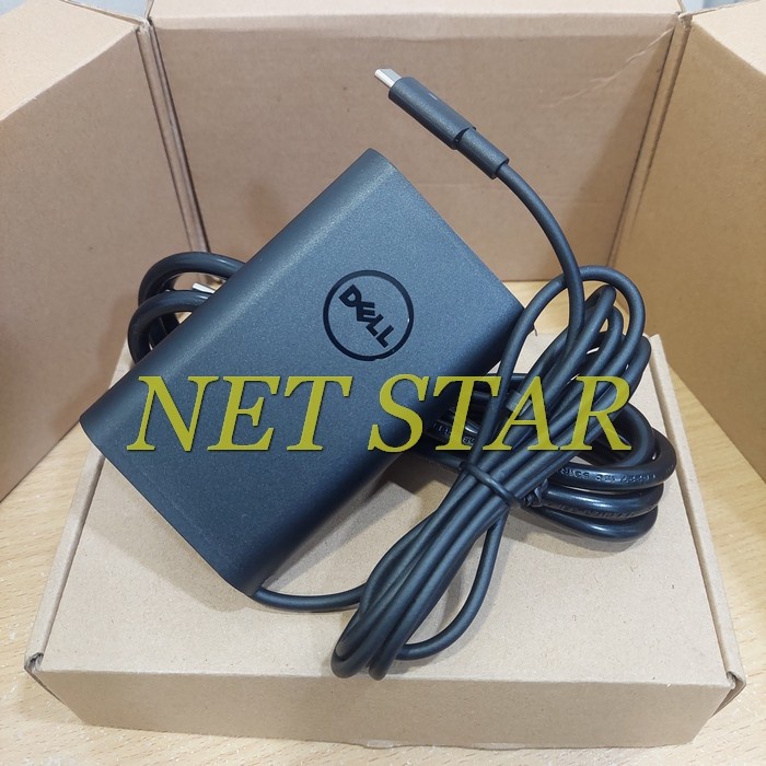 Jual Adaptor Charger For Laptop Dell 20V-3.25A 65W Colokan USB Type C ...