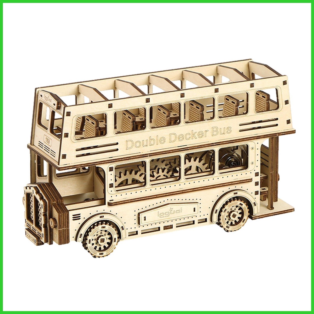 Jual Kit Model Bus Double-Decker Diy Kit Model Bus Double-Decker Untuk ...