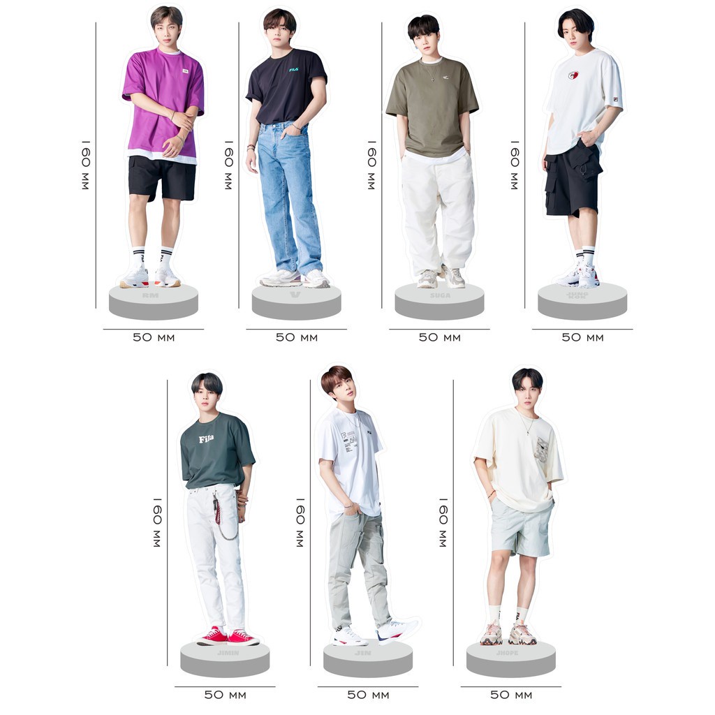 Jual Stand Figure BTS Akrilik standee Acrylic Beyond The Scene ARMY ...
