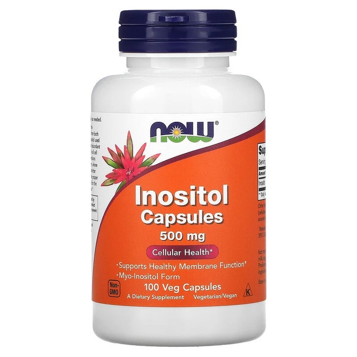 Jual Now Foods Inositol 500mg | Myo-Inositol | Insulin & Lipid ...