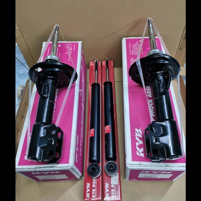 Jual shockbreaker depan belakang yaris gen2 merek KAYABA EXCEL G japan | Shopee Indonesia