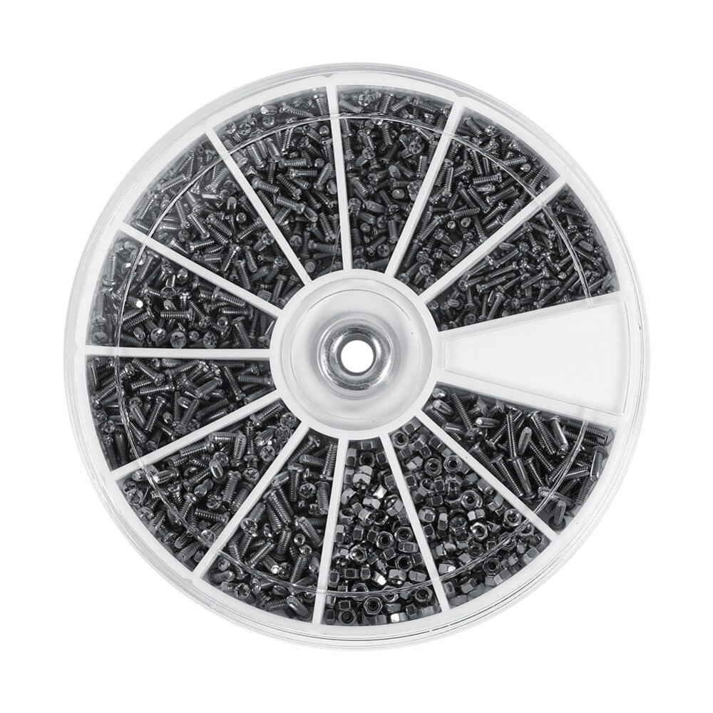 Jual Kit bermacam-macam sekrup kecil M1/M1.2/M1.4/M1.6, Set mur Hex ...