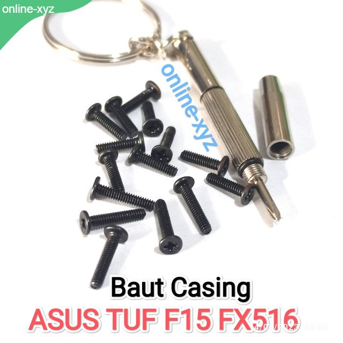 Jual baut mur sekrup case ASUS Tuf FX516 FX516P FX516pc FX516pe FX516pm ...
