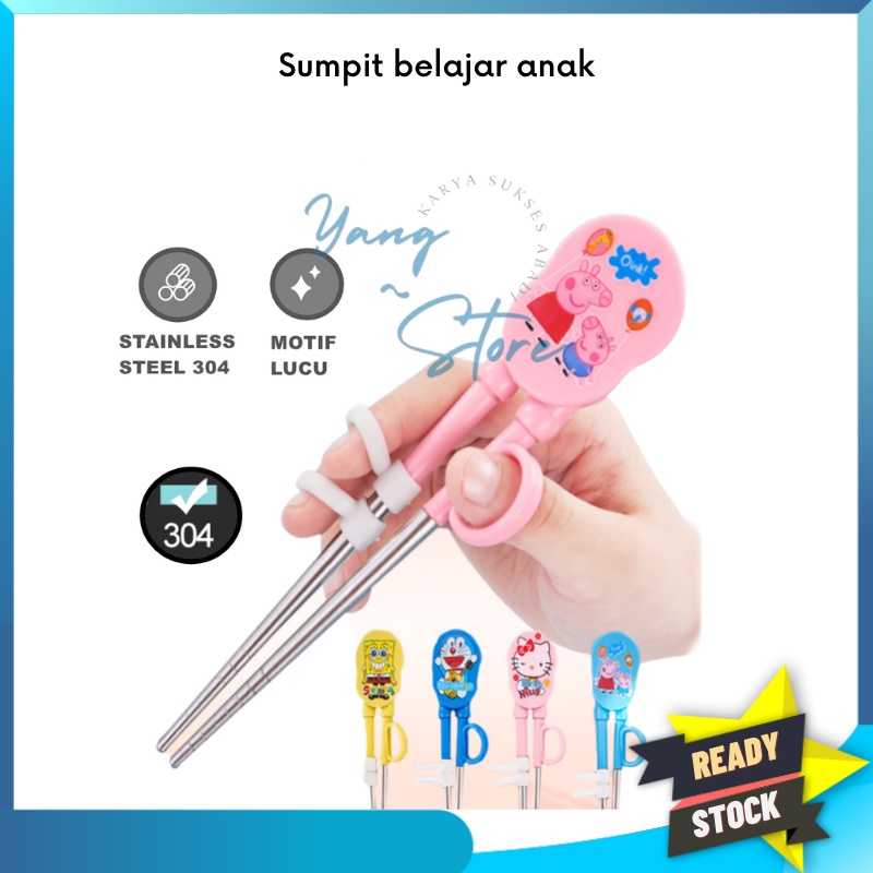 Jual YGS -E110- Sumpit Belajar Anak - Sumpit Anak Karakter - Training ...