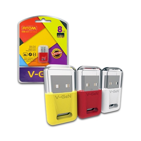 Jual GG FLASHDISK V-GEN ATOM USB VGEN 8GB 16GB 32GB 64GB FLASH DISK ...