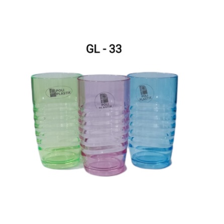 Jual GELAS ALUR WARNA GL-33 / GELAS TEH / GELAS JUS | Shopee Indonesia