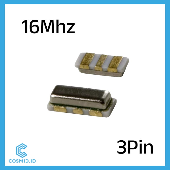 Jual Crystal 16Mhz 3 pin 16 MHz Xtal SMD | Shopee Indonesia