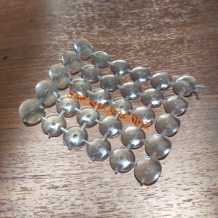 Jual ring karet 30 pcs bening bulat alas skrup sekrup atau paku asbes ...