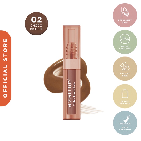 Jual MSBB - Azarine Tinted Lippie Cake - Choco Biscuit #02 | Shopee ...