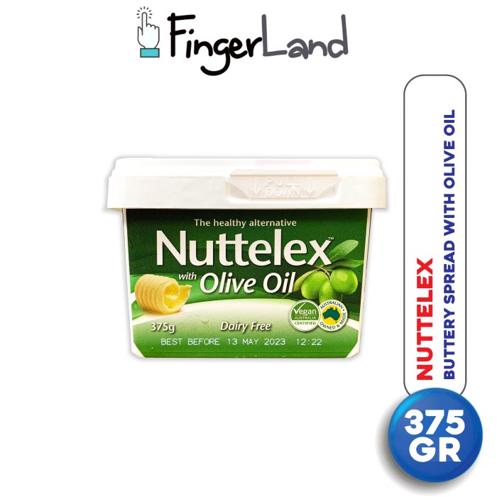 Jual NUTTELEX Buttery Spread with Olive Oil 375 Gram Mentega Minyak ...