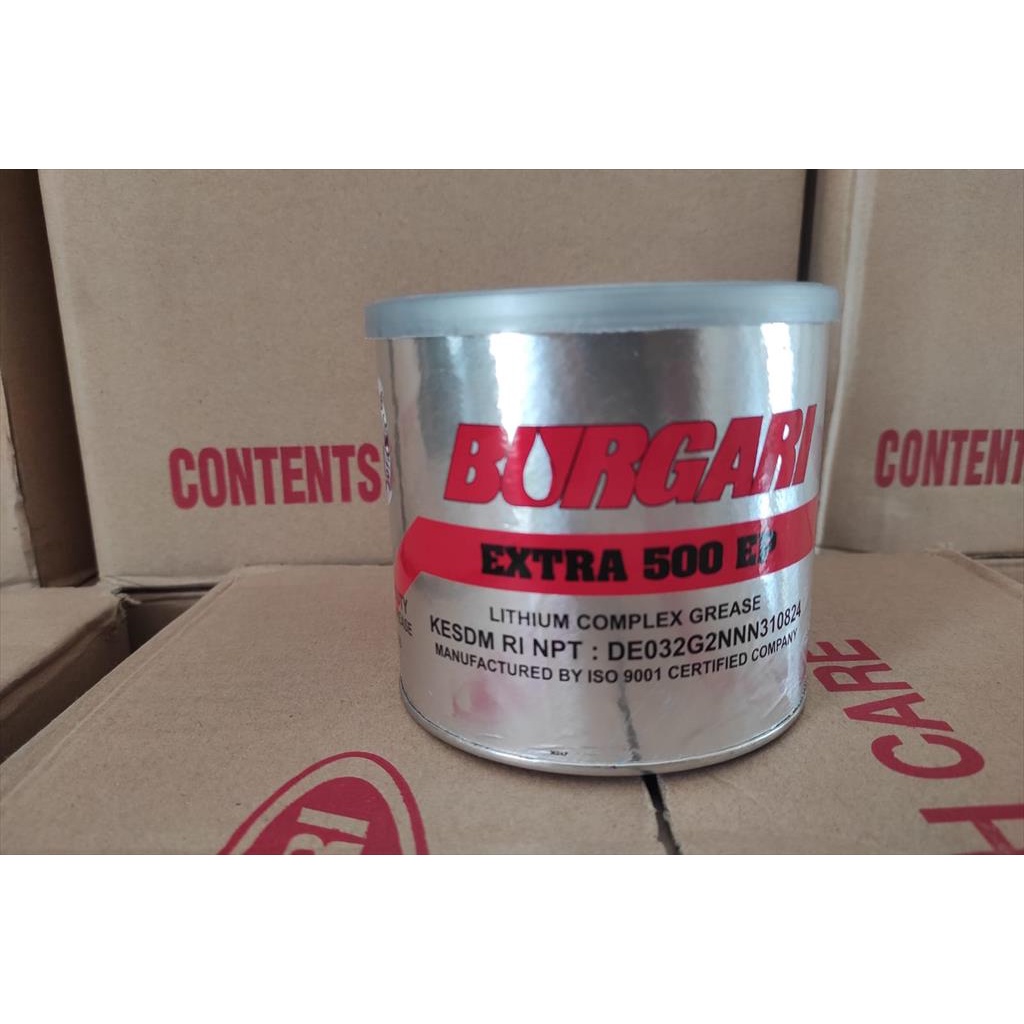 Jual Minyak Gemuk Stempet Grease Burgari Extra 500 EP Lithium 455g | Shopee Indonesia
