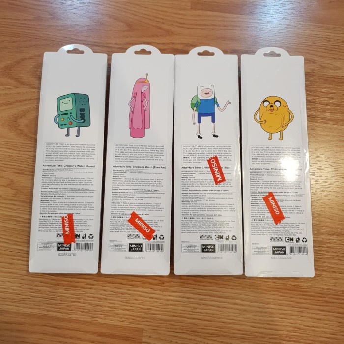 Jual Jam Tangan Adventure Time / Adventure Time Watch Miniso Japan ...