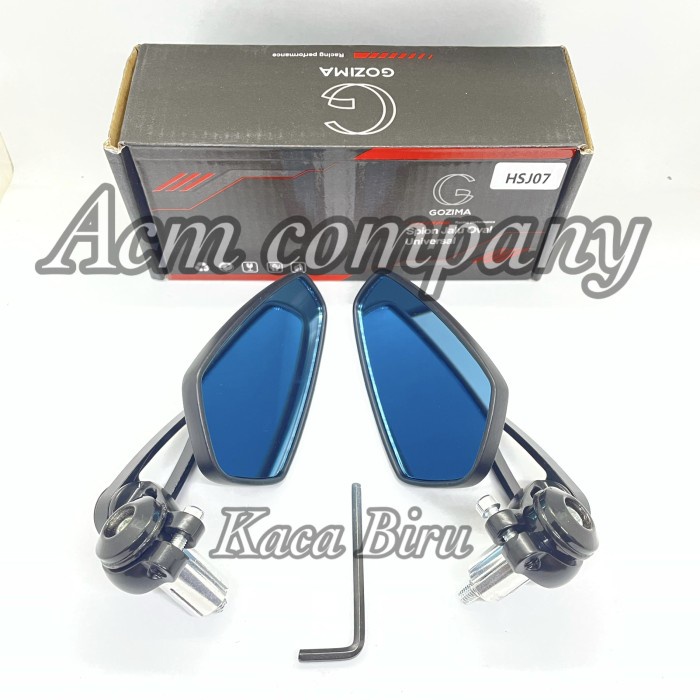 Jual SPION JALU MODEL RCB BLACK / BAR END SPION MODEL RACING BOY ...