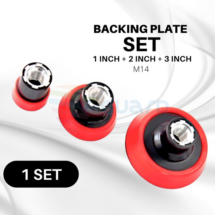 Jual Backing Plate M14 BP 1 2 3 inch Rotary Dudukan Pad Mesin Poles ...