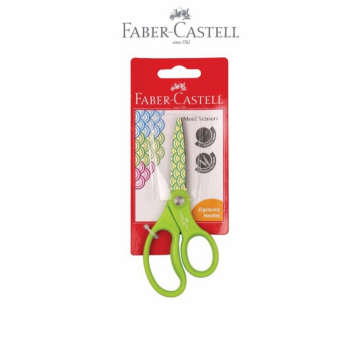 Jual Faber Castell Gunting Motif Hijau | Shopee Indonesia