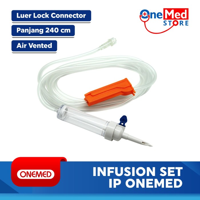 Jual Infus Set IP Infusion Set IP OneMed Box isi 20pcs | Shopee Indonesia