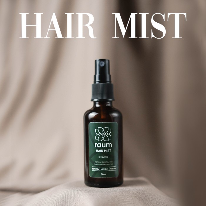 Jual Raum Hair Mist Keratin Vitamin Perawatan Parfum Rambut Pria Wanita ...