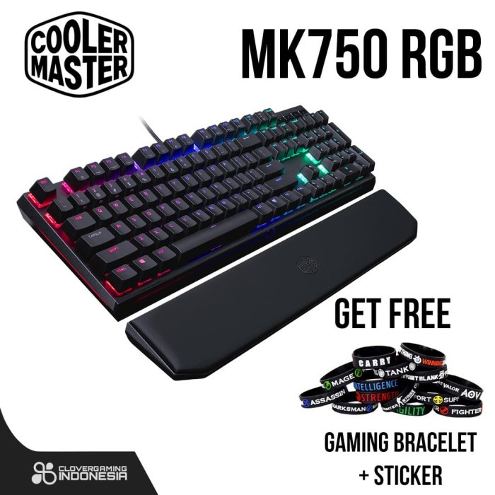 Jual Cooler Master MasterKeys MK750 RGB - Gaming Keyboard | Shopee ...