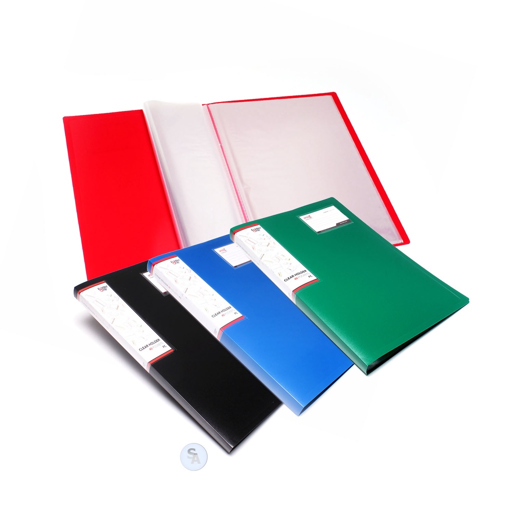 Jual FOLDER ONE - Clear Holder Dokument Keeper 40 Lembar Folio - Pcs ...