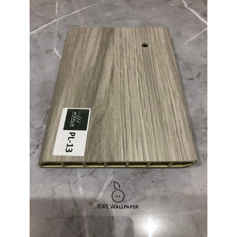 Jual LIS PLINT LANTAI WPC 10CM PANJANG 2,4M LEBAR 10C TEBAL 1.2CM LEBIH ...