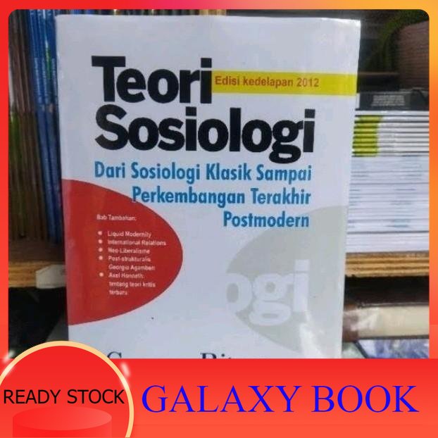 Jual Buku Teori Sosiologi edisi 8 kedelapan by George Ritzer | Shopee ...