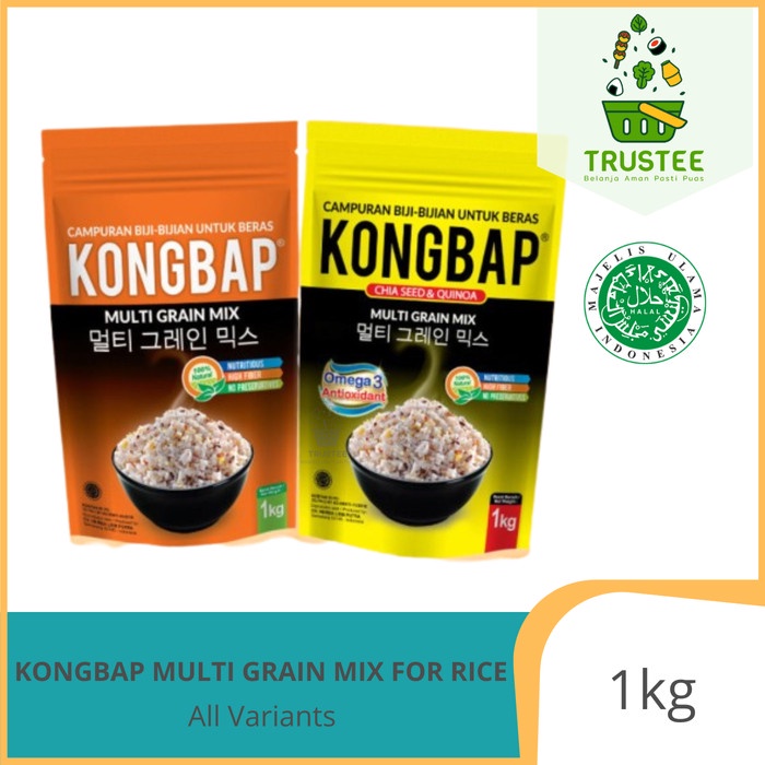 Jual Kongbap Multigrain Mix | Beras Sehat Korea Halal Original Chiaseed ...