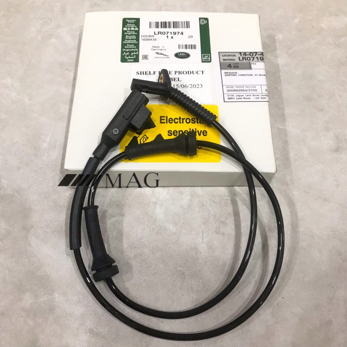 Jual Speed Sensor ABS RPM Depan Evoque Range Rover LR024202 LR071974 ...