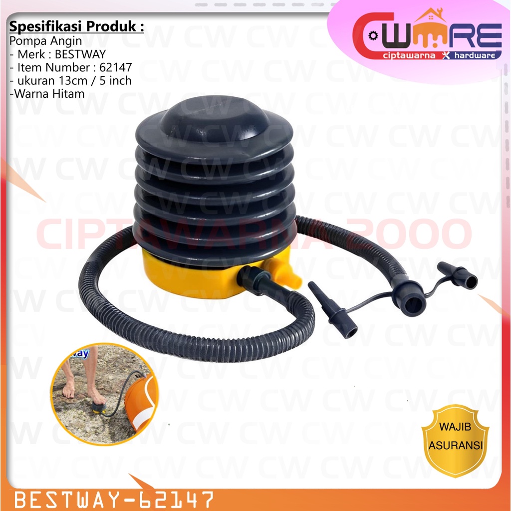 Jual Bestway 62147 Pompa Angin Kaki Injak Foot Air Step Pump Pompa ...