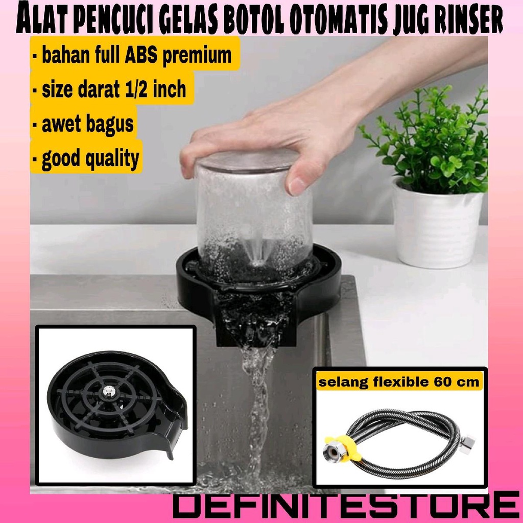 Jual Alat Pencuci Gelas Botol Otomatis Jug Rinser Glass Cleaner Dapur ...