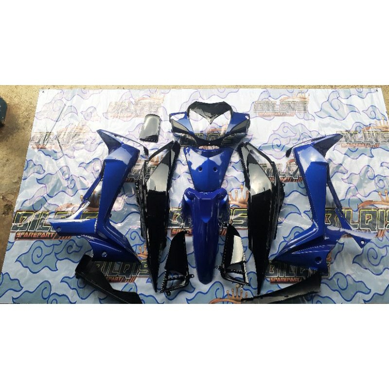 Jual cover full sett body halus dan kasar supra x 125 batman / 125R ...