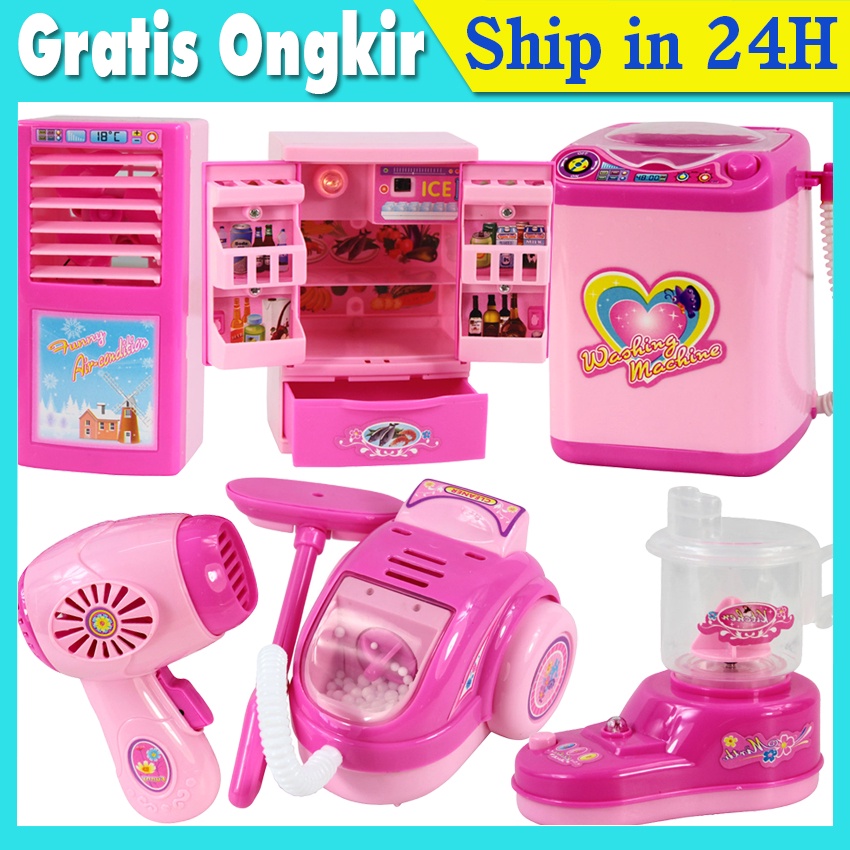 Jual Mainan Anak Perlengkapan Rumah Tangga mesin cuci Juicer Laundry ...