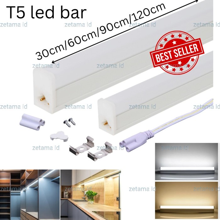 Jual Lampu TL T5 LED 30cm 60cm 90cm 120cm T5 LED Tube Lampu Etalase | Shopee Indonesia